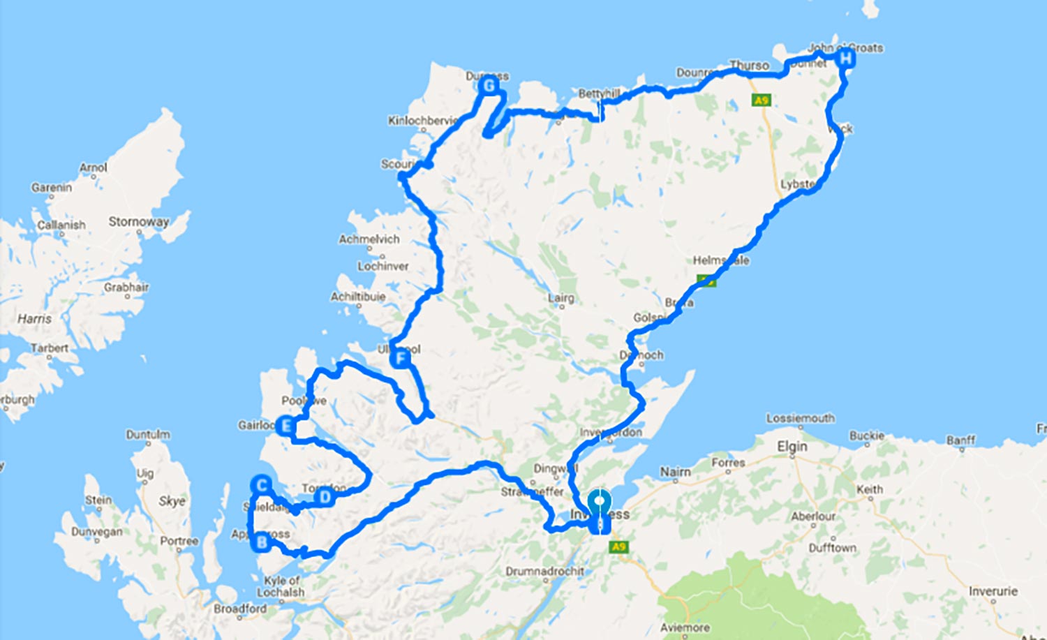 24. La route 500 – Nord Ouest – Notre tour d'Europe à moto